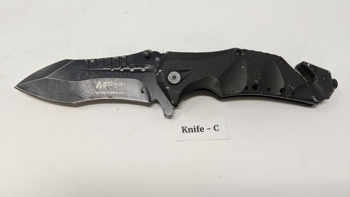 MTech USA Ballistic MT-A845 Folding Pocket Knife Assisted Liner Lock P ...
