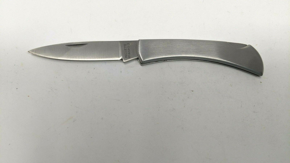 Hammette Stainless Steel Folding Pocket Knife Lockback Advertising **V ...