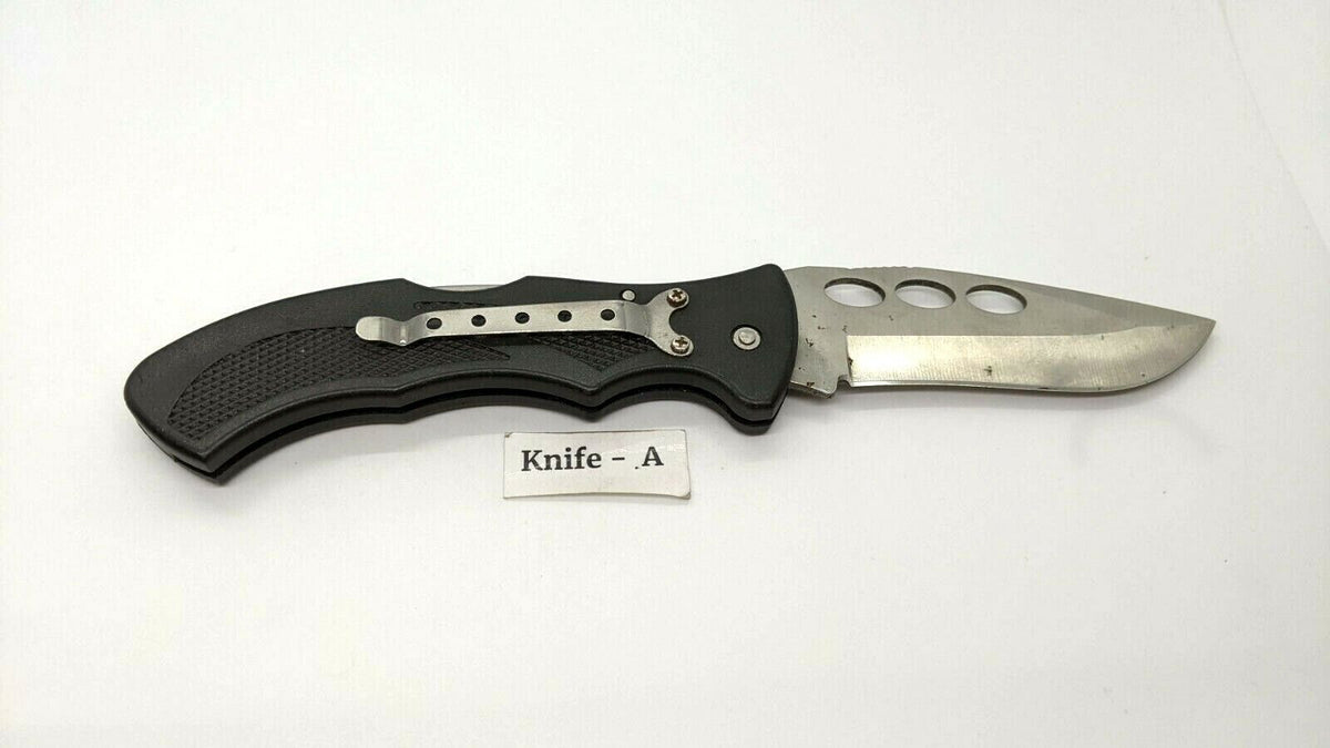 Frost Cutlery Tactical Folding Pocket Knife Lockback Plain Edge Drop P ...