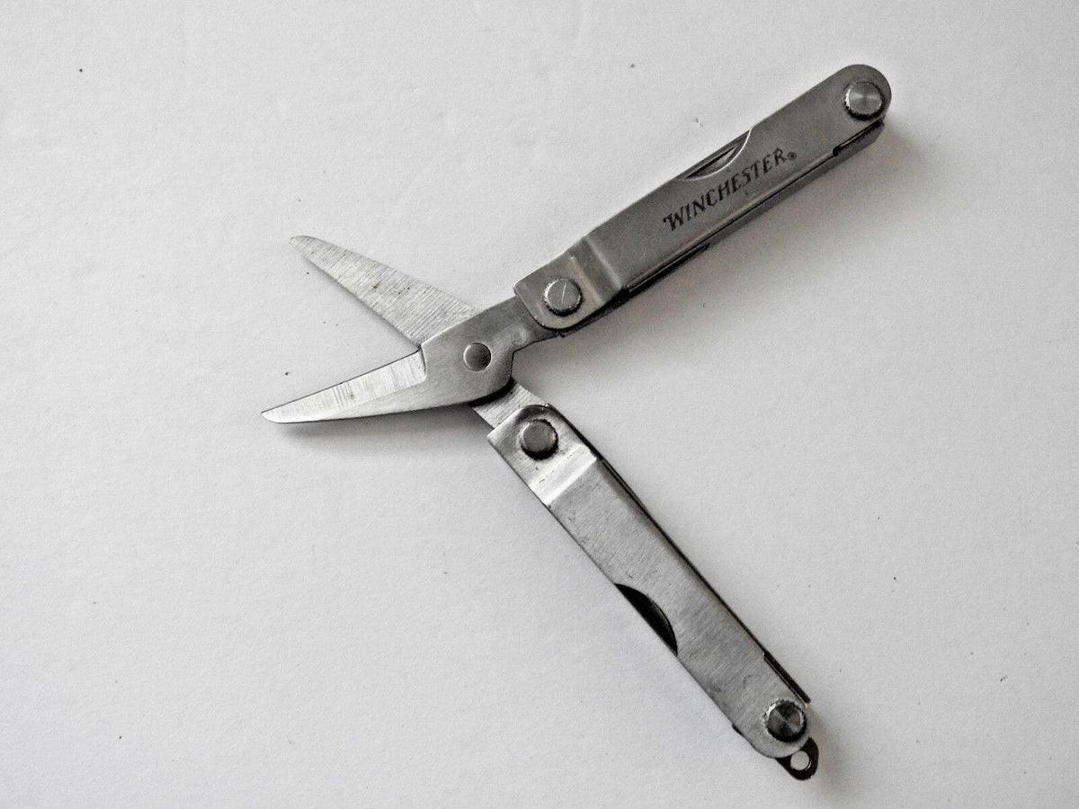 Winchester Small Multi-Tool with Scissors 7 Function Saw Nail File Scr ...
